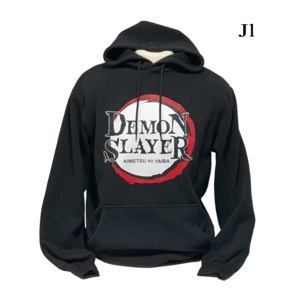 Demon Slayer | Shirts | Demon Slayer Kimetsu No Yaiba Logo Black Draw ...